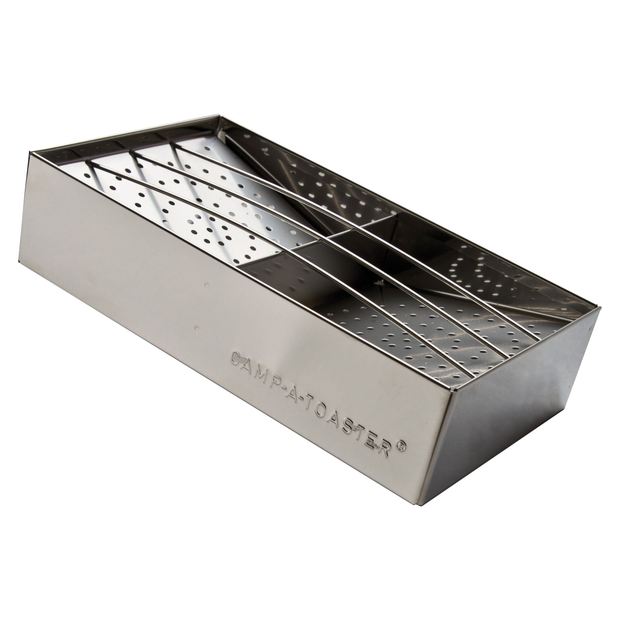 CAMP-A-TOASTER® Stainless Steel • Single item • Best 2 Slice Stove Top ...